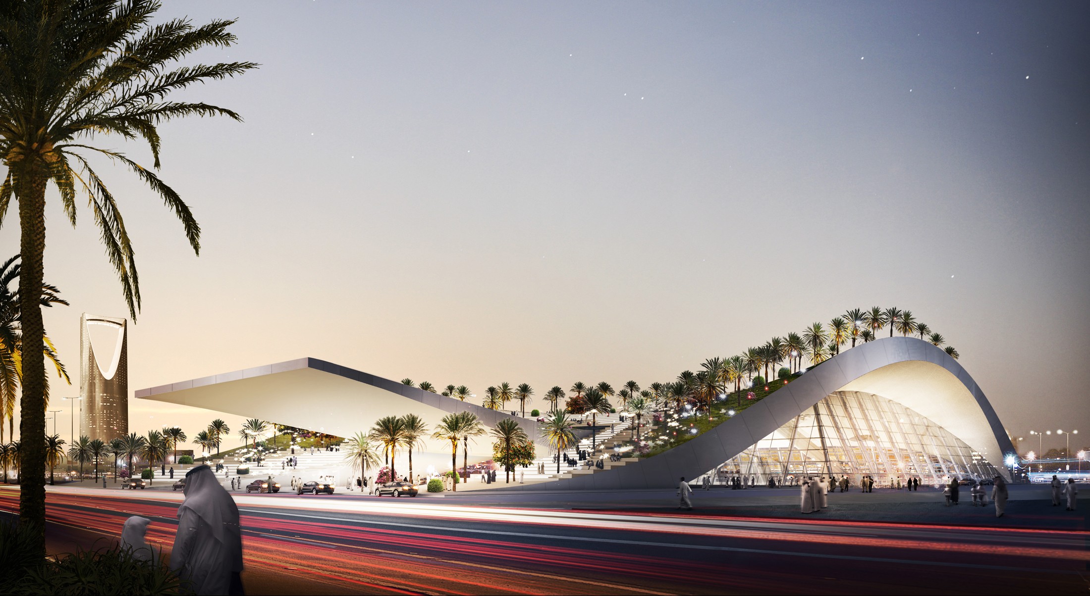 Olaya Metro Station - Gerber Architekten