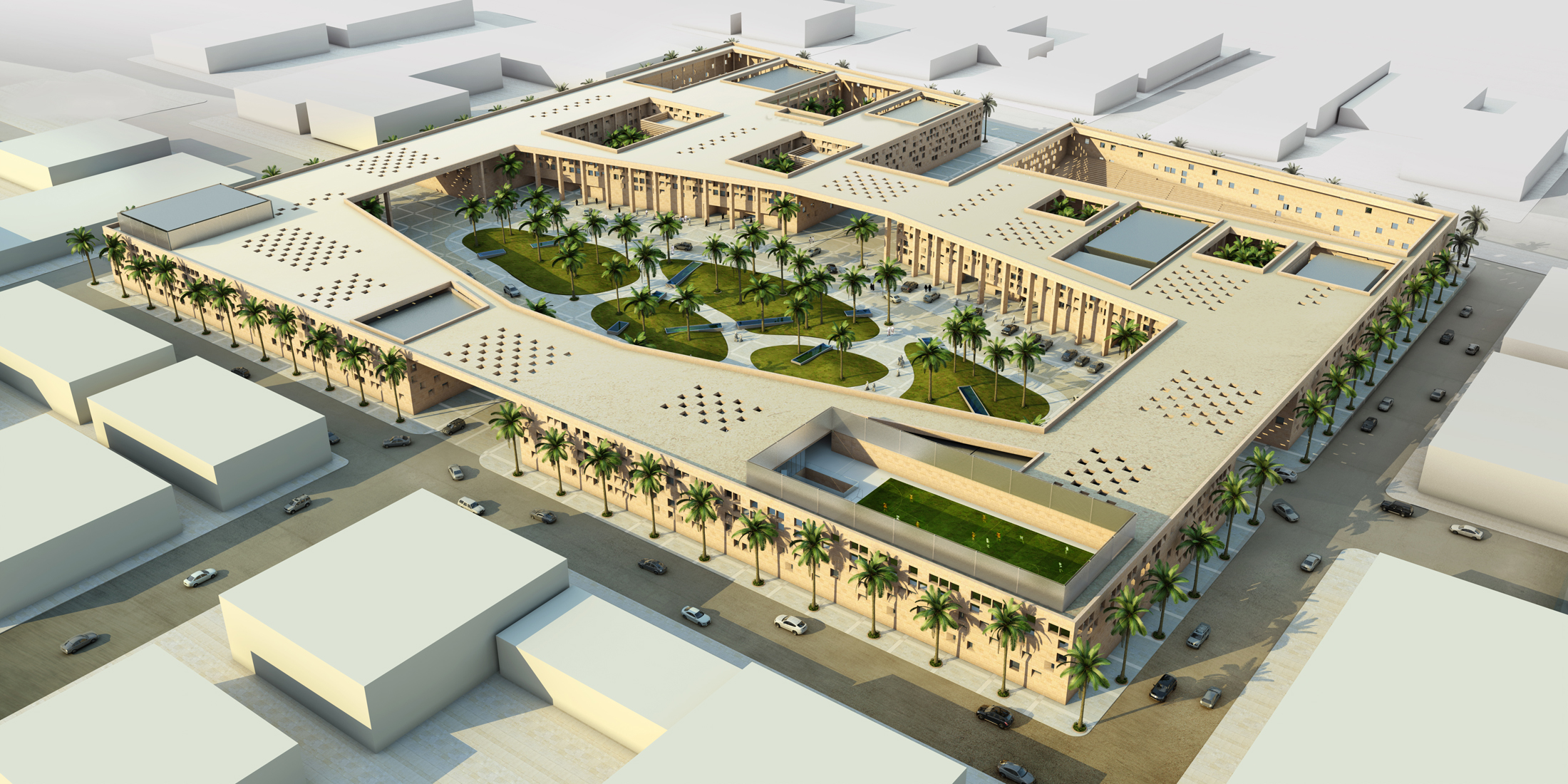 Sadarah International School - Gerber Architekten