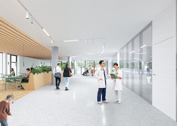 NCT National Centre for Tumour Diseases UK Essen - Gerber Architekten